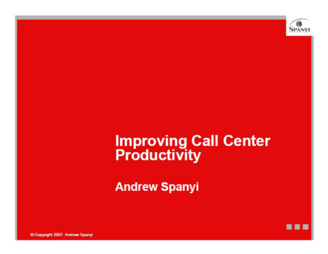 BPM: Improving Productivity for Call Centers | BPMInstitute.org