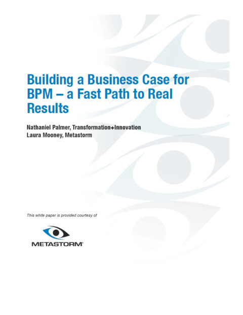 Building a Business Case for BPM – a Fast Path to Real Results ...